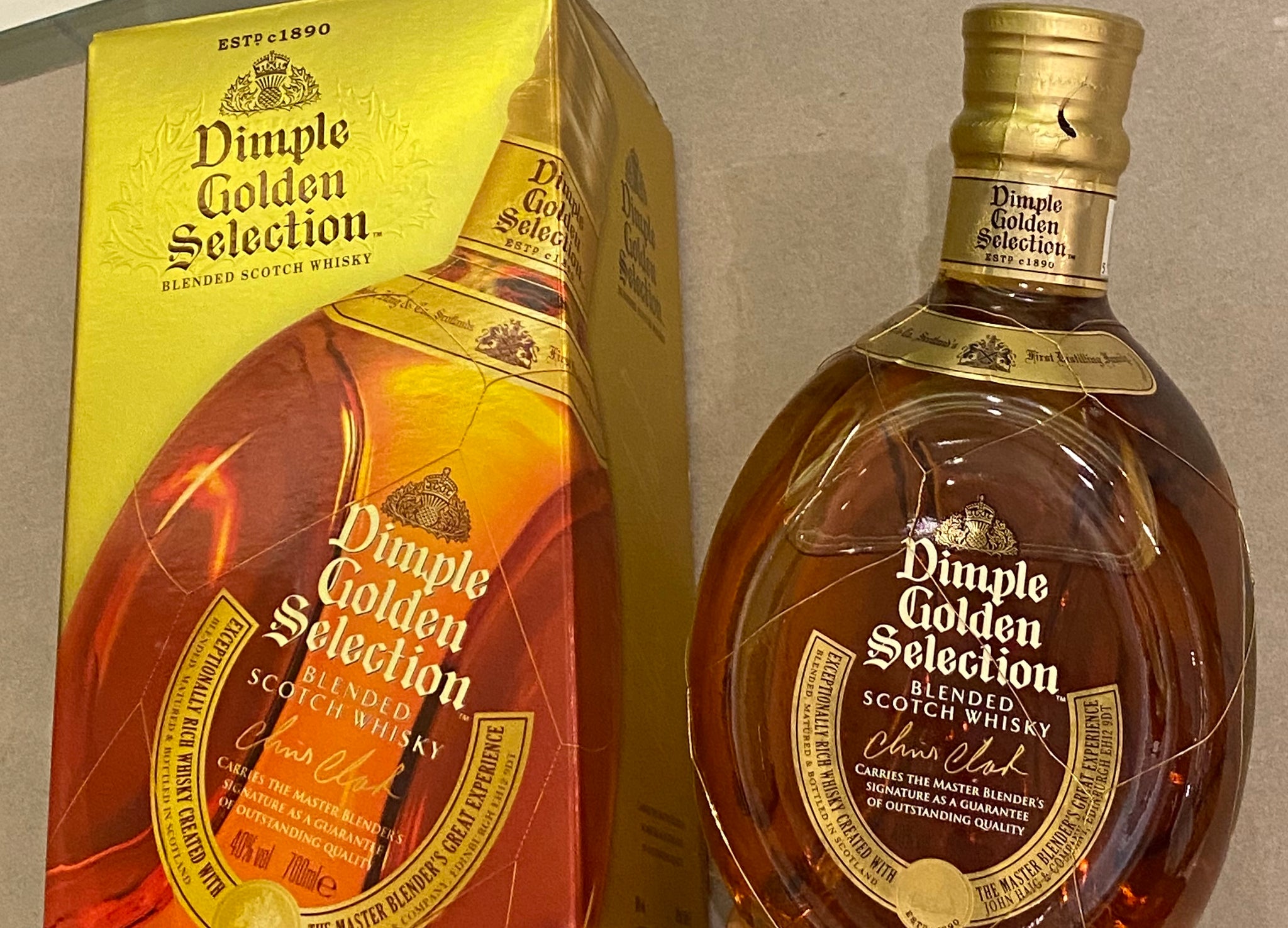 Dimple Golden Selection Blended scotch Whisky – LUXOFORCE